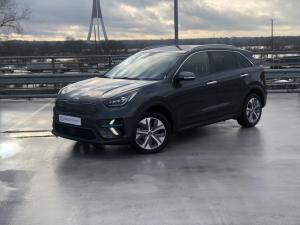 Grey Kia Niro 2019 in Riga, with an engine capacity of 0.00 L and mileage of 79 thousand km for 19900 €, photo  on AUTOMOTO.COM.LV