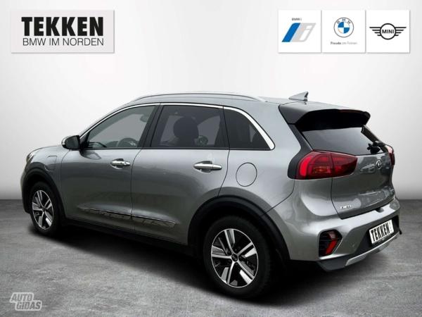 Grey Kia Niro 2020 in Kaunas, with an engine capacity of 1.60 L and mileage of 42 thousand km for 23935 €, photo 3 on AUTOMOTO.COM.LV