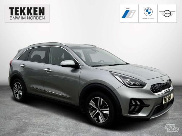 Grey Kia Niro 2020 in Kaunas, with an engine capacity of 1.60 L and mileage of 42 thousand km for 23935 €, photo 5 on AUTOMOTO.COM.LV