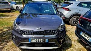 Grey Kia Niro 2020 in Klaipeda, with an engine capacity of 1.58 L and mileage of 188 thousand km for 11800 €, photo  on AUTOMOTO.COM.LV