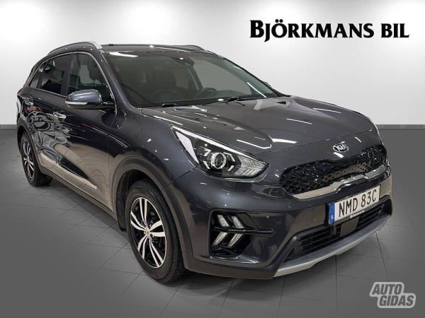 Grey Kia Niro 2021 in Kaunas, with an engine capacity of 0.00 L and mileage of 68 thousand km for 25376 €, photo 3 on AUTOMOTO.COM.LV