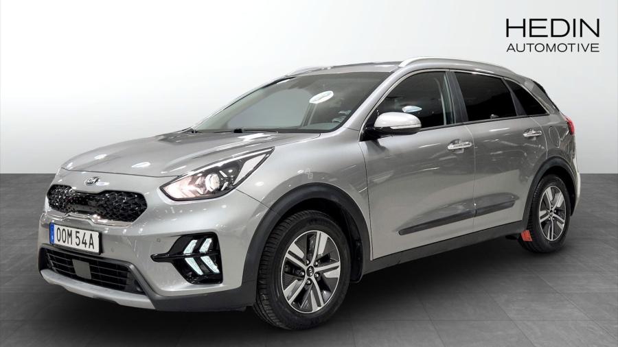 Grey Kia Niro 2021 in Kaunas, with an engine capacity of 0.00 L and mileage of 63 thousand km for 24397 €, photo 3 on AUTOMOTO.COM.LV