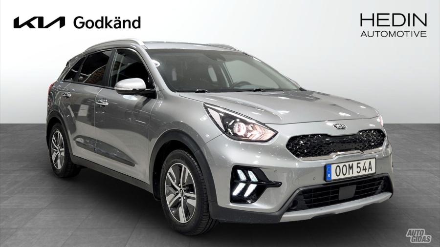 Grey Kia Niro 2021 in Kaunas, with an engine capacity of 0.00 L and mileage of 63 thousand km for 24397 €, photo 12 on AUTOMOTO.COM.LV