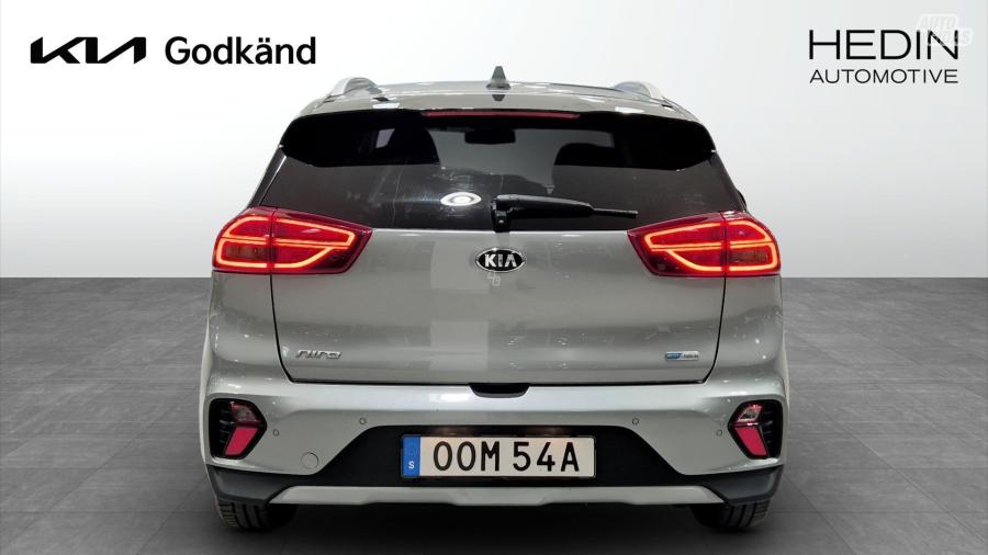 Grey Kia Niro 2021 in Kaunas, with an engine capacity of 0.00 L and mileage of 63 thousand km for 24397 €, photo 16 on AUTOMOTO.COM.LV