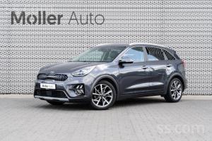 Pelēks Kia Niro 2021 Rīga, ar dzinēja tilpumu 1.60 L un nobraukumu 59 tūkst. km par 19850 €, foto  vietnē AUTOMOTO.COM.LV