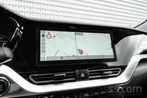 Grey Kia Niro 2021 in Riga, with an engine capacity of 1.60 L and mileage of 59 thousand km for 19850 €, photo 19 on AUTOMOTO.COM.LV