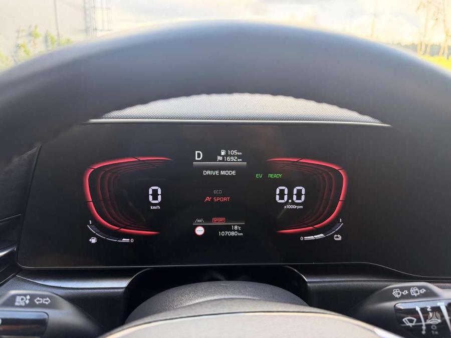 Pelēks Kia Niro 2022 Viļņa, ar dzinēja tilpumu 1.59 L un nobraukumu 107 tūkst. km par 20500 €, foto 36 vietnē AUTOMOTO.COM.LV