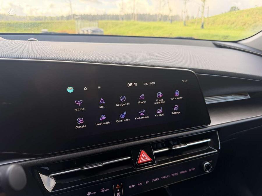Pelēks Kia Niro 2022 Viļņa, ar dzinēja tilpumu 1.59 L un nobraukumu 107 tūkst. km par 20500 €, foto 38 vietnē AUTOMOTO.COM.LV