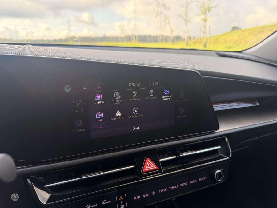Pelēks Kia Niro 2022 Viļņa, ar dzinēja tilpumu 1.59 L un nobraukumu 107 tūkst. km par 20500 €, foto 39 vietnē AUTOMOTO.COM.LV