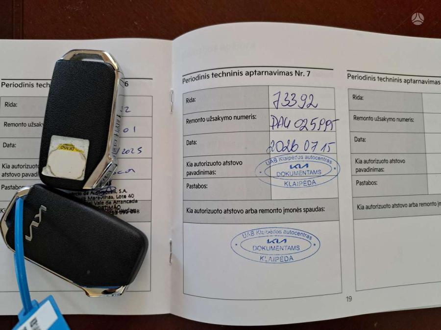 Grey Kia Niro 2023 in Klaipeda, with an engine capacity of 1.58 L and mileage of 73 thousand km for 22500 €, photo 31 on AUTOMOTO.COM.LV
