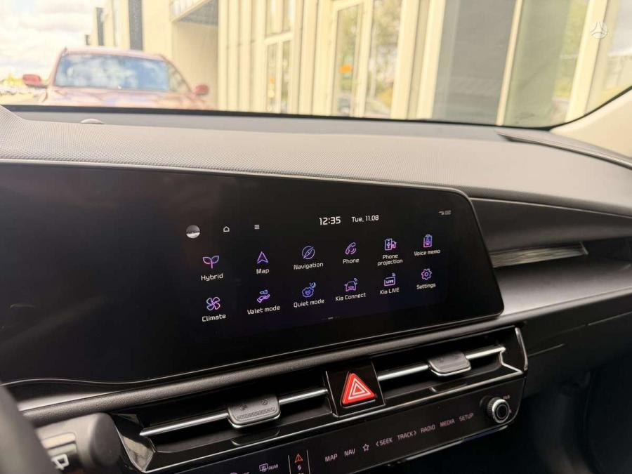 Pelēks Kia Niro 2023 Viļņa, ar dzinēja tilpumu 1.58 L un nobraukumu 85 tūkst. km par 21500 €, foto 33 vietnē AUTOMOTO.COM.LV