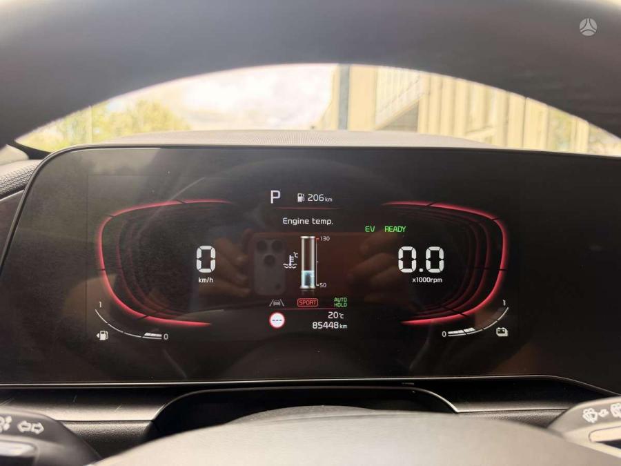 Pelēks Kia Niro 2023 Viļņa, ar dzinēja tilpumu 1.58 L un nobraukumu 85 tūkst. km par 21500 €, foto 38 vietnē AUTOMOTO.COM.LV