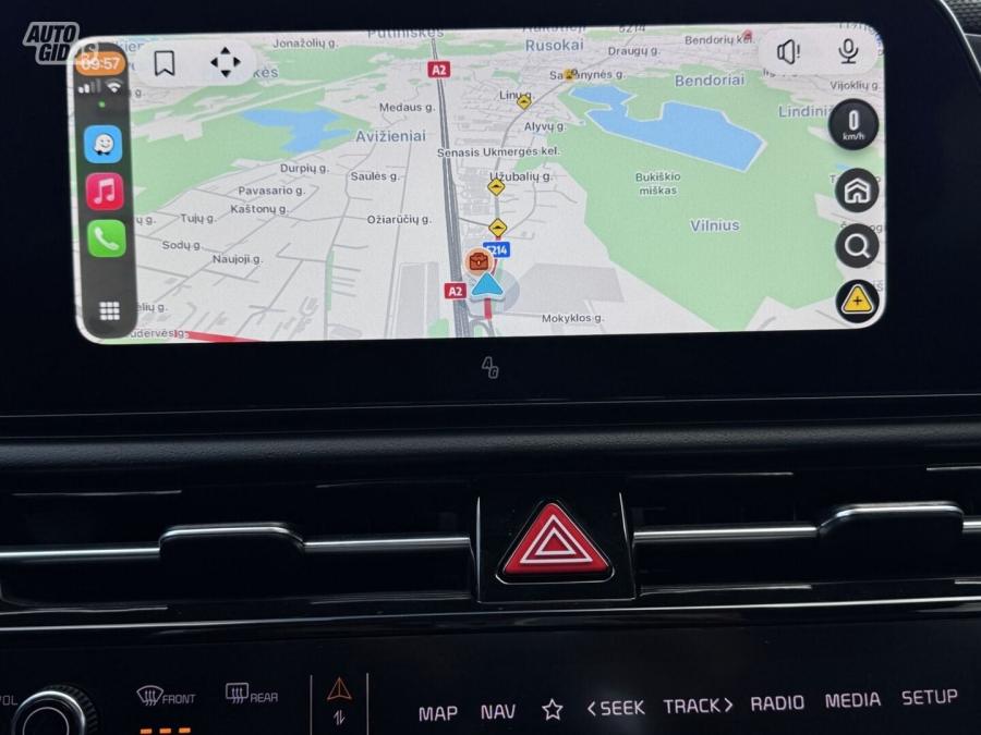 Серый Киа Niro 2024 в Авиженяй, объемом двигателя 1.60 л и пробегом 10 тыс. км за 27950 €, фото 22 на AUTOMOTO.COM.LV