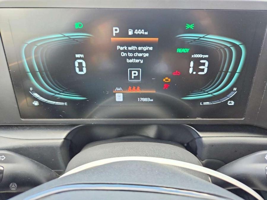 Pelēks Kia Niro 2026 Klaipėda, ar dzinēja tilpumu 1.58 L un nobraukumu 28 tūkst. km par 15000 €, foto 10 vietnē AUTOMOTO.COM.LV