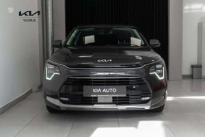 Grey Kia Niro 2024 in Vilnius, with an engine capacity of 1.60 L and mileage of 66 thousand km for 26500 €, photo 4 on AUTOMOTO.COM.LV