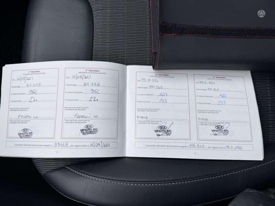 Grey Kia Niro 2018 in Vilnius, with an engine capacity of 1.60 L and mileage of 124 thousand km for 12850 €, photo 36 on AUTOMOTO.COM.LV