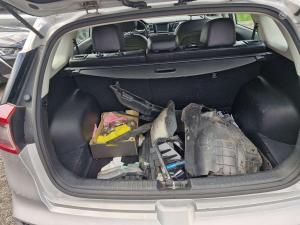 Grey Kia Niro 2019 in Marijampole, with an engine capacity of 0.00 L and mileage of 215 thousand km for 7300 €, photo 16 on AUTOMOTO.COM.LV