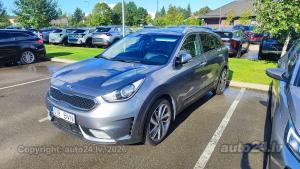 Grey Kia Niro 2017 in Tallinn, with an engine capacity of 1.60 L and mileage of 183 thousand km for 10990 €, photo  on AUTOMOTO.COM.LV