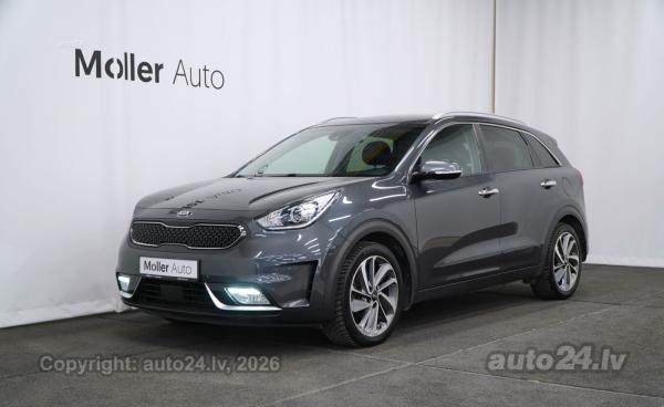 Pelēks Kia Niro 2018 Tallina, ar dzinēja tilpumu 1.60 L un nobraukumu 90 tūkst. km par 16900 €, foto  vietnē AUTOMOTO.COM.LV