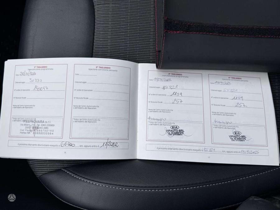 Grey Kia Niro 2018 in Vilnius, with an engine capacity of 1.60 L and mileage of 124 thousand km for 12850 €, photo 35 on AUTOMOTO.COM.LV