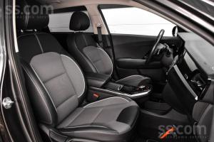 Grey Kia Niro 2021 in Riga, with an engine capacity of 0.00 L and mileage of 43 thousand km for 21990 €, photo 16 on AUTOMOTO.COM.LV