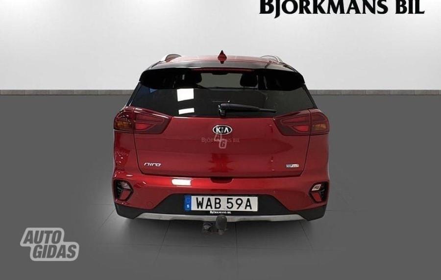 Red Kia Niro 2021 in Kaunas, with an engine capacity of 0.00 L and mileage of 57 thousand km for 24664 €, photo 5 on AUTOMOTO.COM.LV