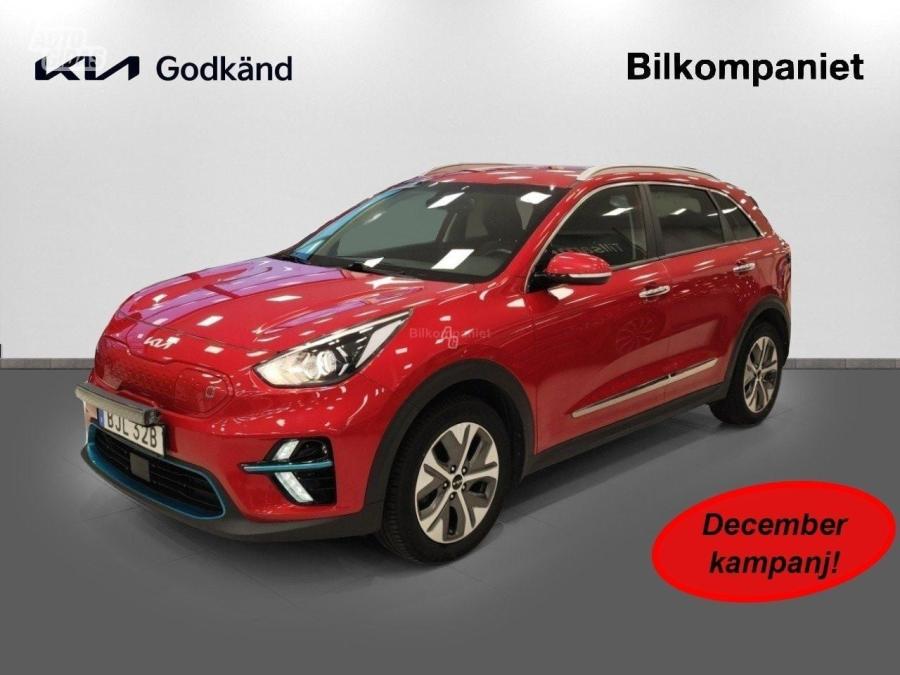 Red Kia Niro 2022 in Kaunas, with an engine capacity of 0.00 L and mileage of 74 thousand km for 27823 €, photo 1 on AUTOMOTO.COM.LV