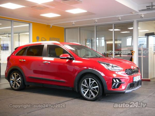 Sarkans Kia Niro 2021 Tallina, ar dzinēja tilpumu 1.60 L un nobraukumu 89 tūkst. km par 17990 €, foto 1 vietnē AUTOMOTO.COM.LV