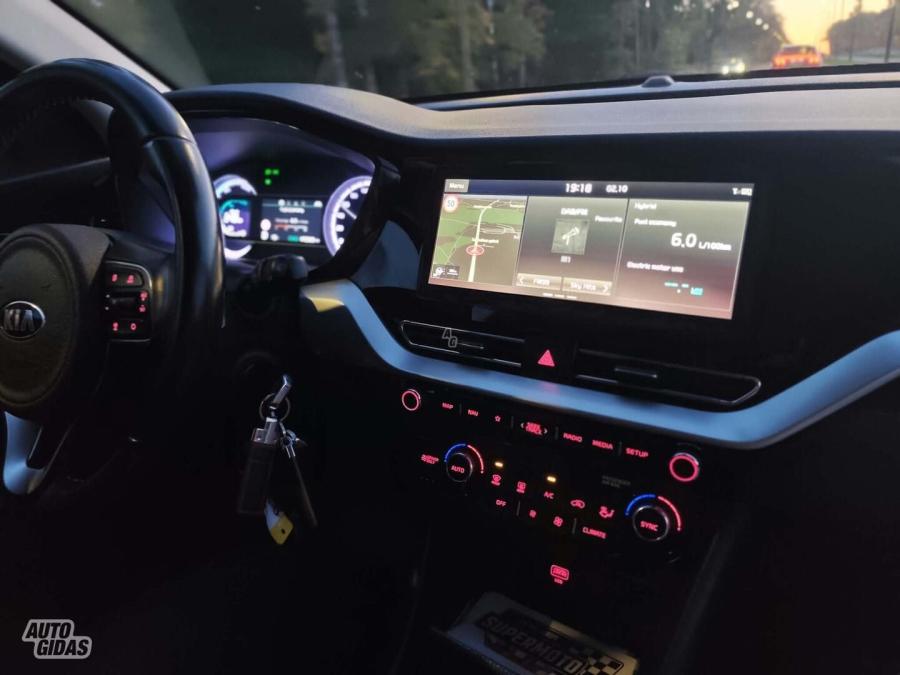 Фиолетовый Киа Niro 2020 в Алитус, объемом двигателя 1.60 л и пробегом 170 тыс. км за 12999 €, фото 17 на AUTOMOTO.COM.LV