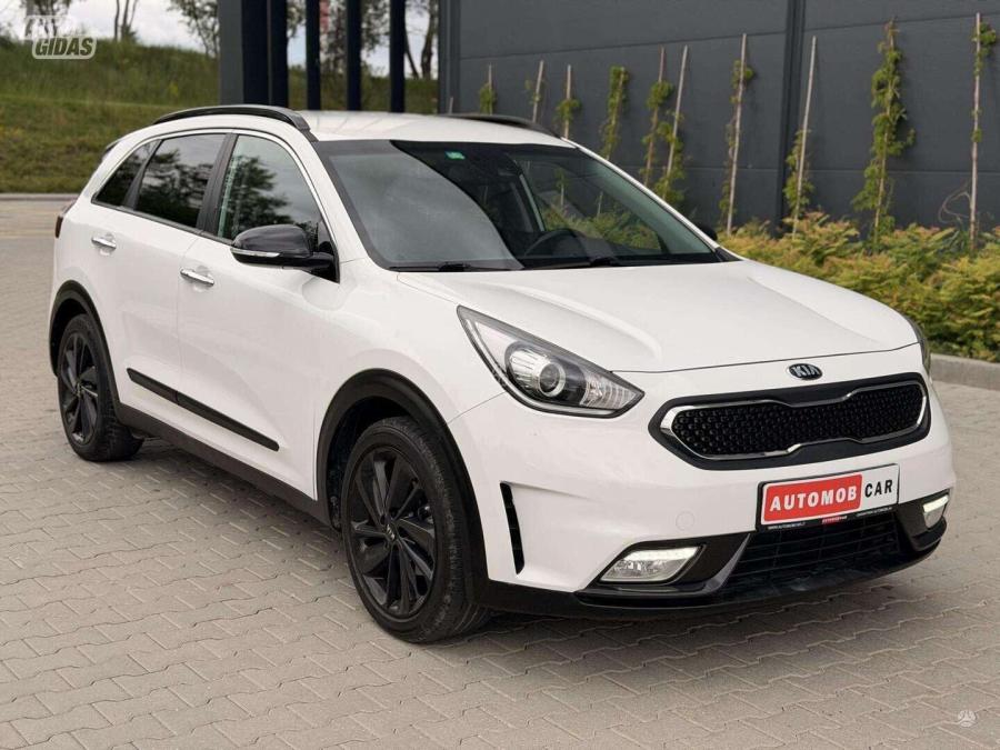 Balts Kia Niro 2016 Viļņa, ar dzinēja tilpumu 1.60 L un nobraukumu 308 tūkst. km par 7950 €, foto 4 vietnē AUTOMOTO.COM.LV