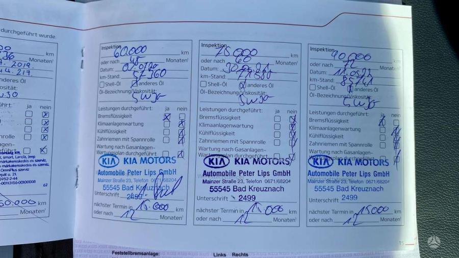 Balts Kia Niro 2017 Marijampole, ar dzinēja tilpumu 1.59 L un nobraukumu 105 tūkst. km par 13500 €, foto 9 vietnē AUTOMOTO.COM.LV
