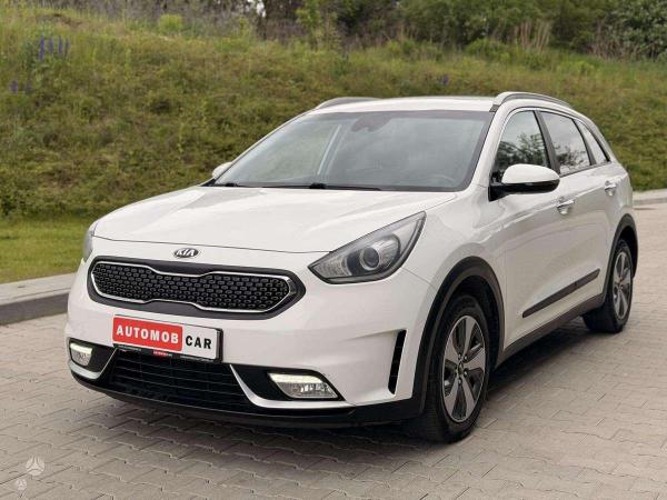 Balts Kia Niro 2019 Viļņa, ar dzinēja tilpumu 1.58 L un nobraukumu 255 tūkst. km par 10350 €, foto 1 vietnē AUTOMOTO.COM.LV