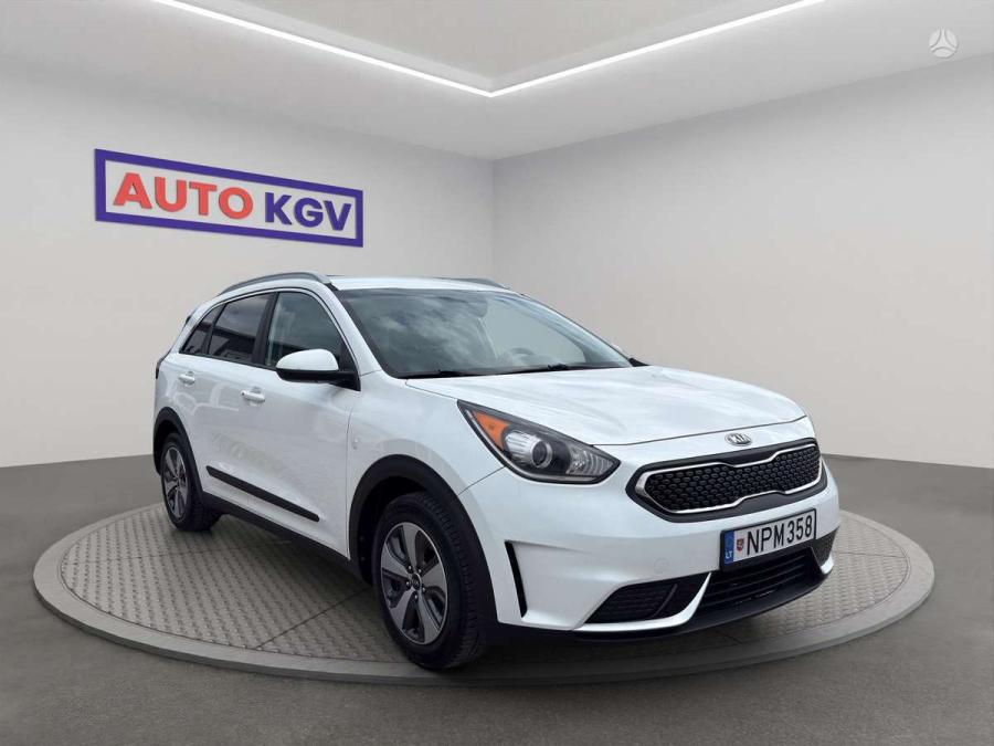 Белый Киа Niro 2019 в Каунас, объемом двигателя 1.60 л и пробегом 148 тыс. км за 12499 €, фото 8 на AUTOMOTO.COM.LV