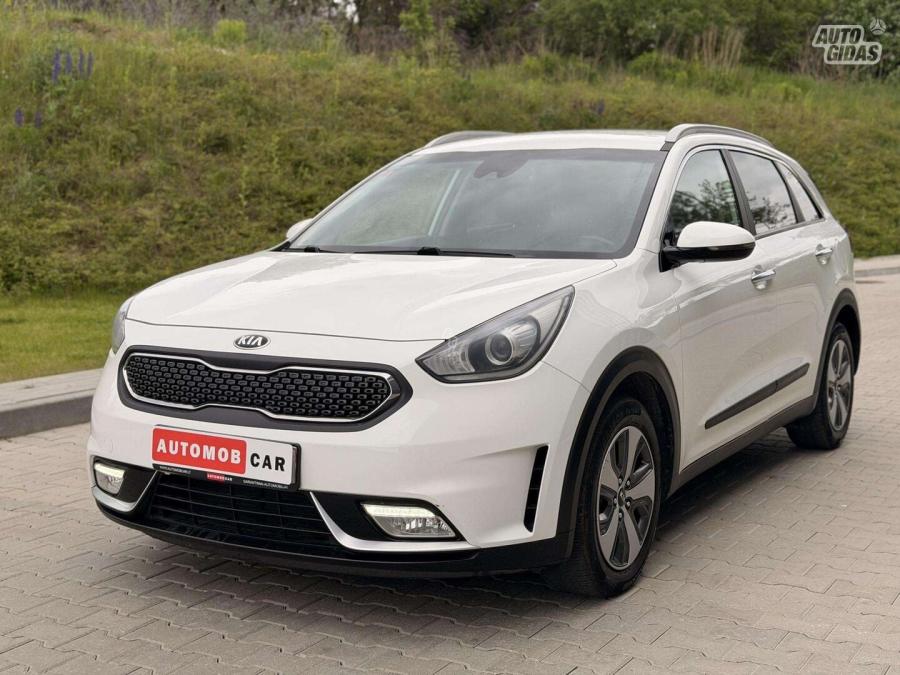 Белый Киа Niro 2019 в Вильнюс, объемом двигателя 1.60 л и пробегом 255 тыс. км за 9250 €, фото 1 на AUTOMOTO.COM.LV