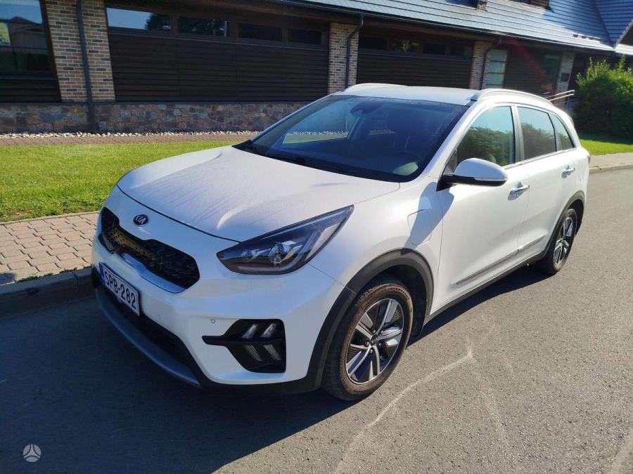 Balts Kia Niro 2020 Viļņa, ar dzinēja tilpumu 1.58 L un nobraukumu 101 tūkst. km par 17400 €, foto 1 vietnē AUTOMOTO.COM.LV