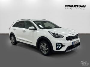 White Kia Niro 2021 in Kaunas, with an engine capacity of 0.00 L and mileage of 83 thousand km for 23595 €, photo 4 on AUTOMOTO.COM.LV