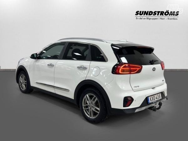 White Kia Niro 2021 in Kaunas, with an engine capacity of 0.00 L and mileage of 83 thousand km for 23595 €, photo 7 on AUTOMOTO.COM.LV