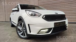 White Kia Niro 2019 in Jelgava, with an engine capacity of 1.60 L and mileage of 0 thousand km for 36800 €, photo 2 on AUTOMOTO.COM.LV