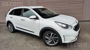 White Kia Niro 2019 in Jelgava, with an engine capacity of 1.60 L and mileage of 0 thousand km for 36800 €, photo 33 on AUTOMOTO.COM.LV