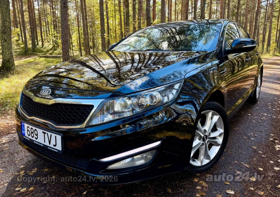 Melns Kia Optima 2012 Tallina, ar dzinēja tilpumu 1.70 L un nobraukumu 210 tūkst. km par 4999 €, foto 1 vietnē AUTOMOTO.COM.LV