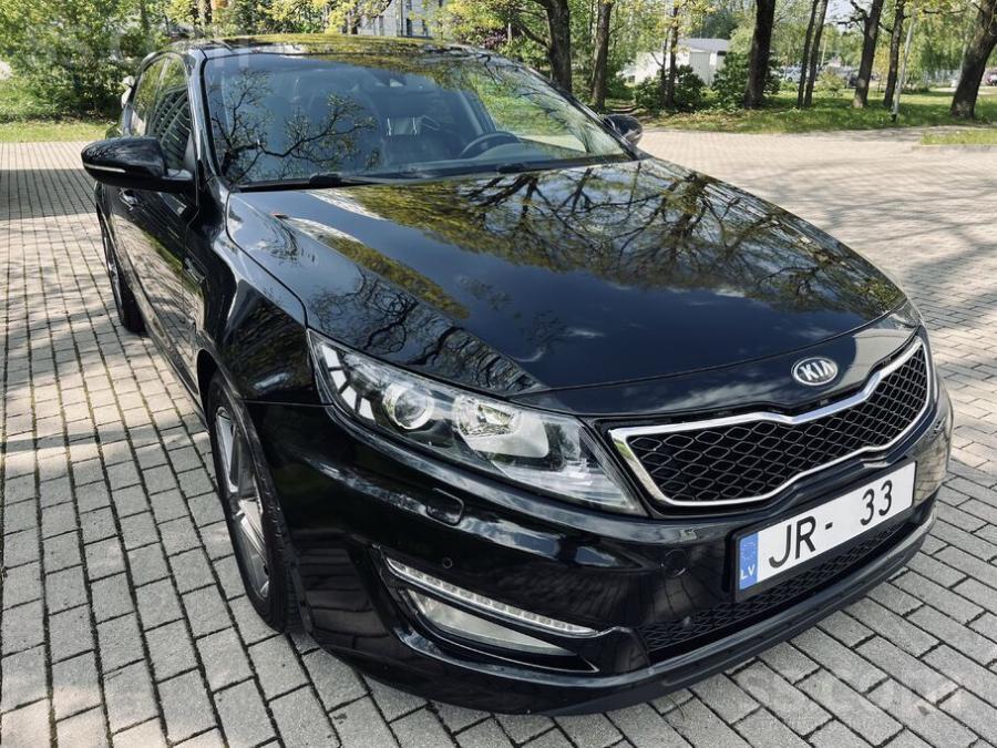 Melns Kia Optima 2013 Rīga, ar dzinēja tilpumu 1.70 L un nobraukumu 229 tūkst. km par 7700 €, foto 1 vietnē AUTOMOTO.COM.LV
