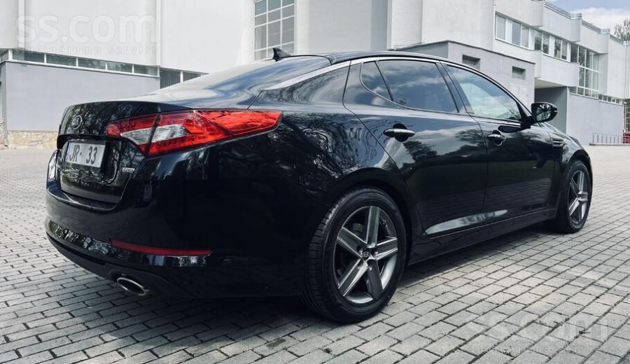 Melns Kia Optima 2013 Rīga, ar dzinēja tilpumu 1.70 L un nobraukumu 229 tūkst. km par 7700 €, foto 4 vietnē AUTOMOTO.COM.LV