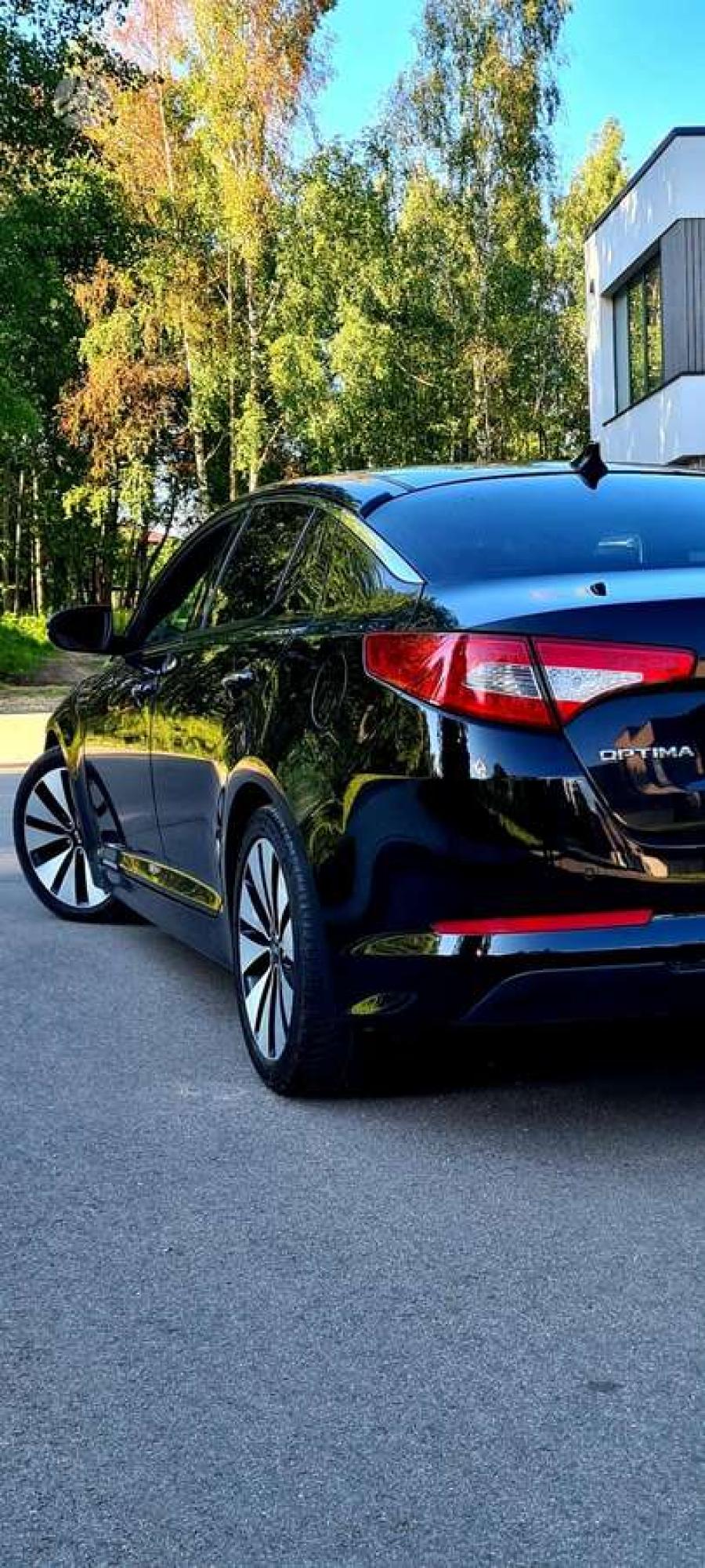 Melns Kia Optima 2013 Viļņa, ar dzinēja tilpumu 1.69 L un nobraukumu 350 tūkst. km par 6000 €, foto 4 vietnē AUTOMOTO.COM.LV