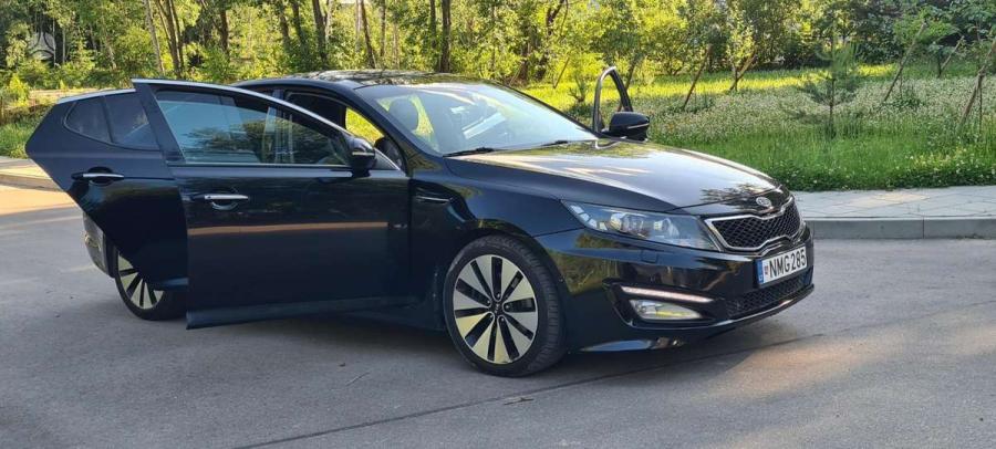 Melns Kia Optima 2013 Viļņa, ar dzinēja tilpumu 1.70 L un nobraukumu 351 tūkst. km par 5800 €, foto 19 vietnē AUTOMOTO.COM.LV