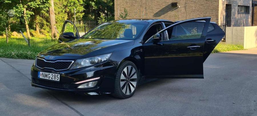 Melns Kia Optima 2013 Viļņa, ar dzinēja tilpumu 1.70 L un nobraukumu 351 tūkst. km par 5800 €, foto 20 vietnē AUTOMOTO.COM.LV