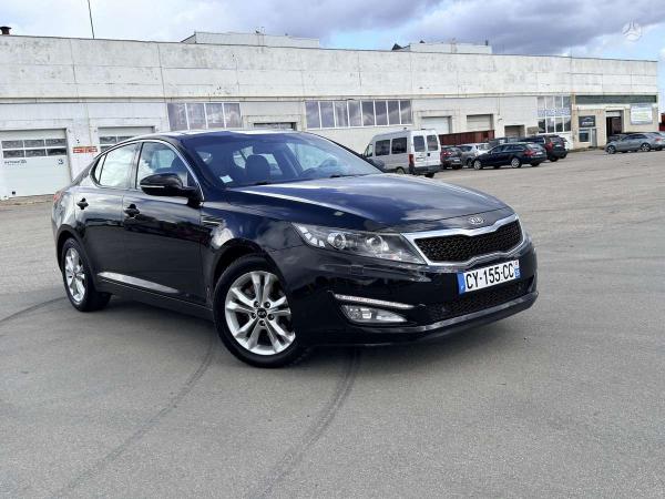 Black Kia Optima 2013 in Panevezys, with an engine capacity of 1.70 L and mileage of 191 thousand km for 5590 €, photo 2 on AUTOMOTO.COM.LV