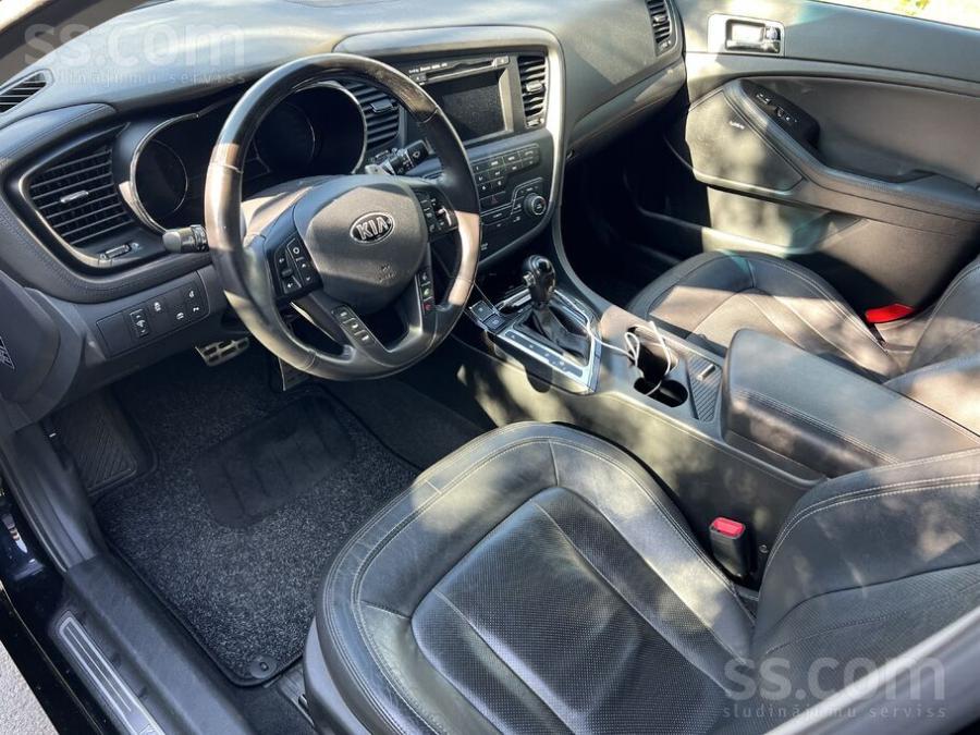 Melns Kia Optima 2013 Rīga, ar dzinēja tilpumu 1.70 L un nobraukumu 249 tūkst. km par 6700 €, foto 7 vietnē AUTOMOTO.COM.LV