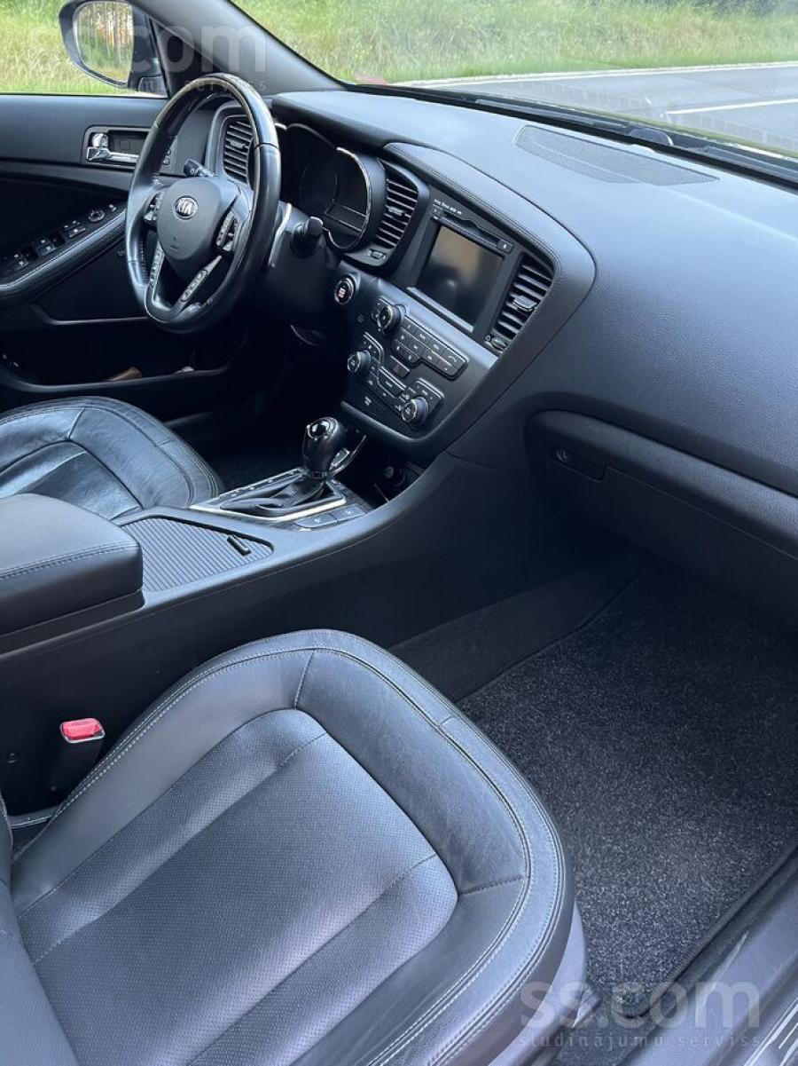 Melns Kia Optima 2013 Rīga, ar dzinēja tilpumu 1.70 L un nobraukumu 249 tūkst. km par 6700 €, foto 14 vietnē AUTOMOTO.COM.LV