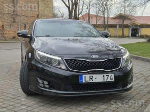 Black Kia Optima 2014 in Ventspils, with an engine capacity of 1.70 L and mileage of 145 thousand km for 7000 €, photo  on AUTOMOTO.COM.LV