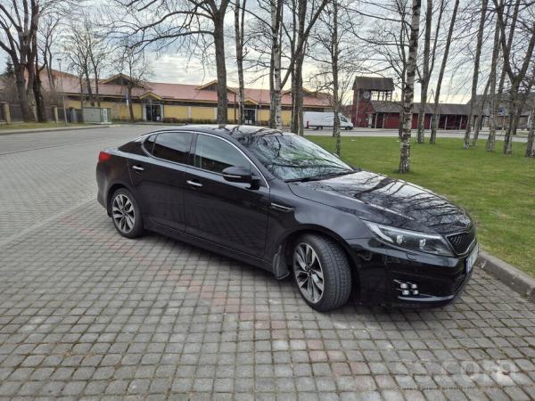 Black Kia Optima 2014 in Ventspils, with an engine capacity of 1.70 L and mileage of 145 thousand km for 7000 €, photo 7 on AUTOMOTO.COM.LV